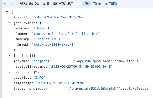 Spring Boot 3のアプリケーションログをGoogle Cloud Logging向けに最適化する #Java - Qiita