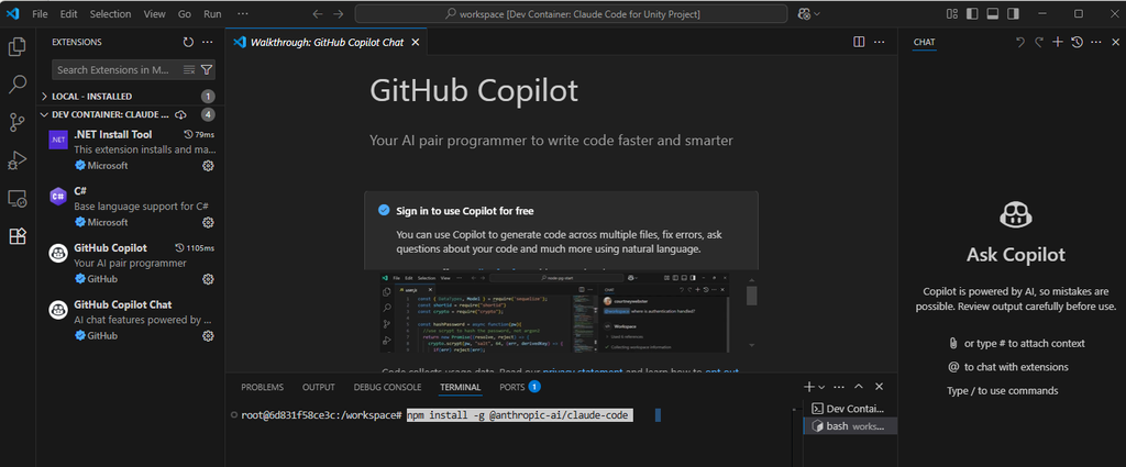 VSCode on Windowsでclaude codeの環境構築 #ClaudeCode - Qiita