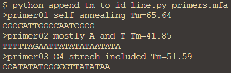 BiopythonでTm値を計算する #nearestneighbors - Qiita