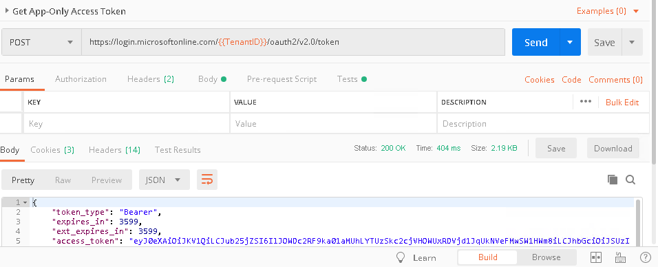 PostMan を使った Graph API の始め方 #GraphAPI - Qiita
