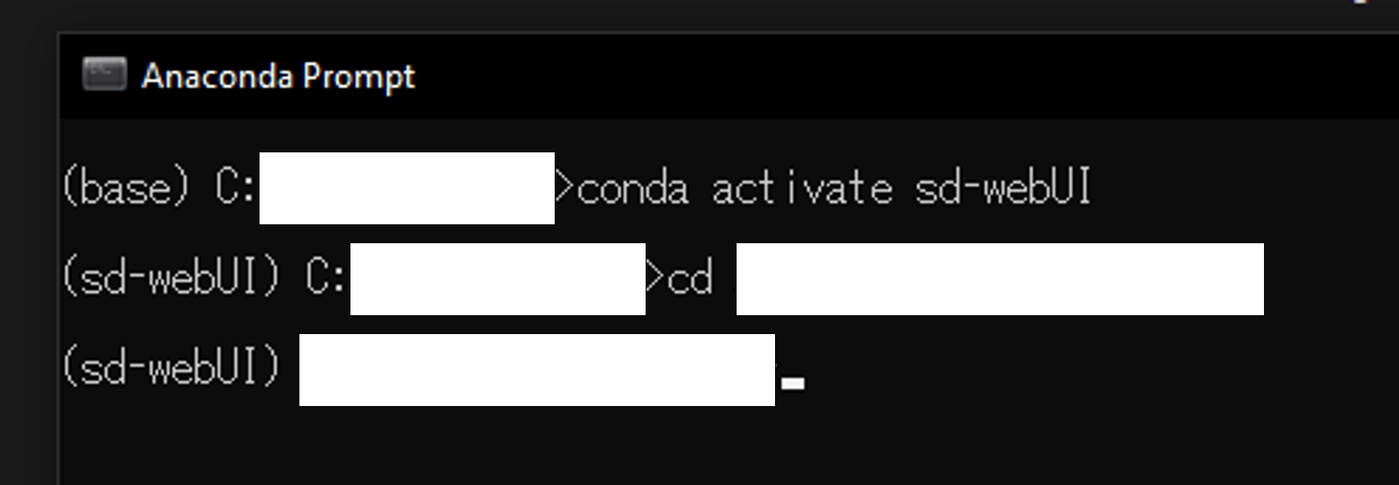 Stable Diffusion WebUIの導入（Windows版Anaconda） #AI - Qiita