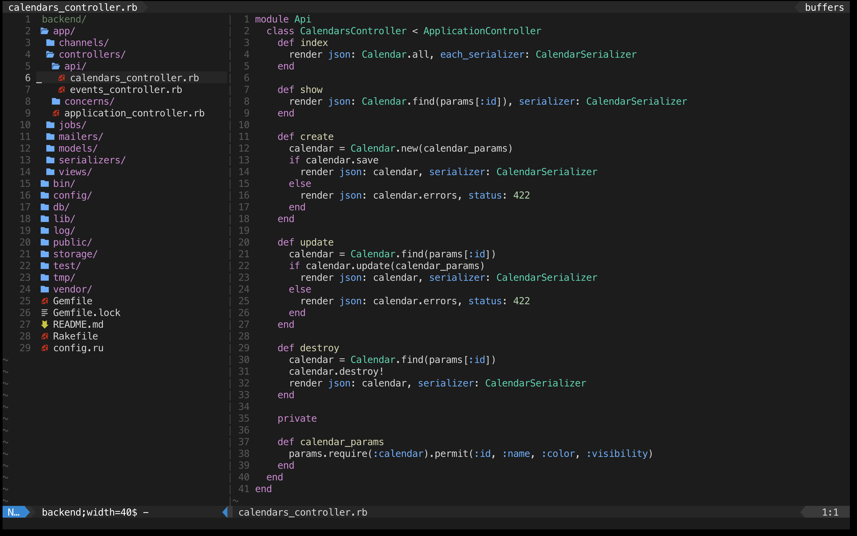 VimをVSCodeライクにする #VSCode - Qiita