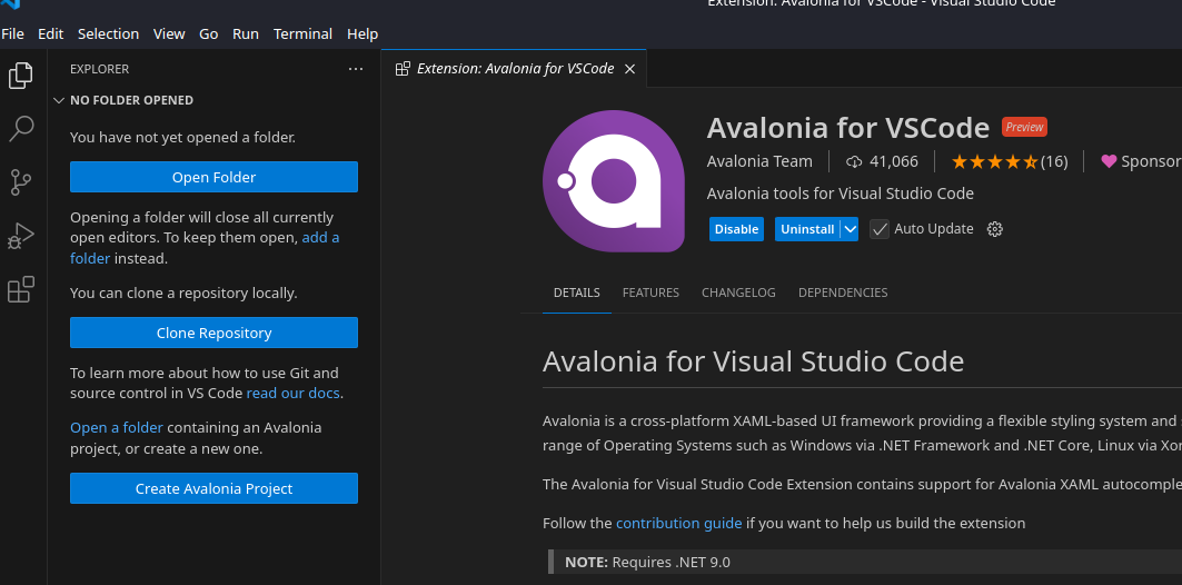 Linux上でAvaloniaUI+VSCodeを使用してdebugするまで #環境構築 - Qiita