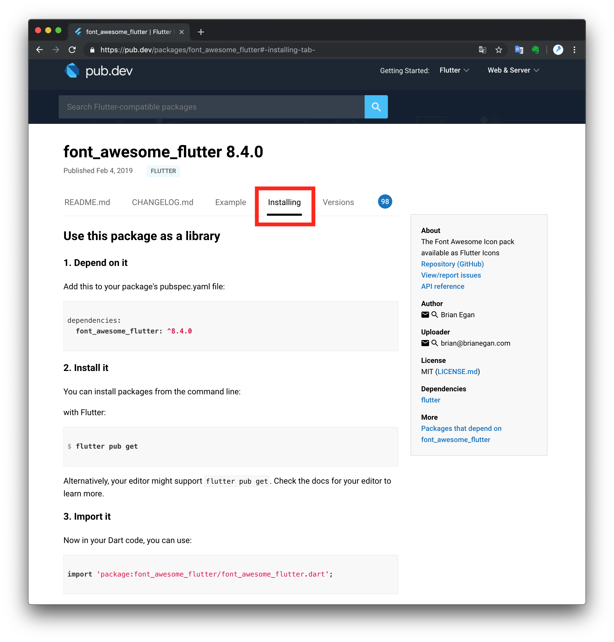 【Flutter】パッケージ導入手順 #iOS - Qiita
