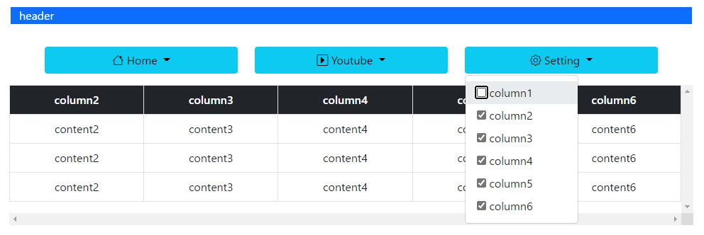 HTMLのテーブル操作（列の表示/非表示を切替） #JavaScript - Qiita