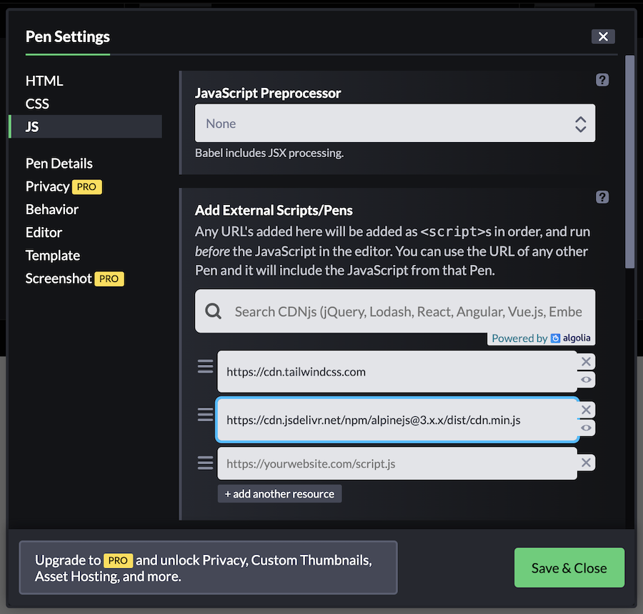 Pines - Alpine.js + Tailwind CSS で超簡単UI - #tailwindcss - Qiita