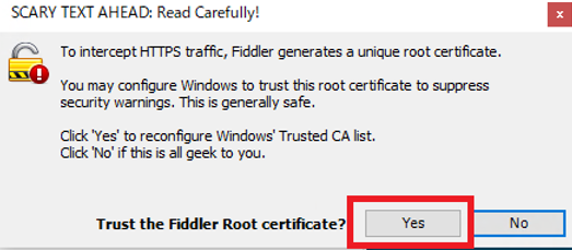 【Fiddler】Windows 上で HTTP / HTTPS 通信をキャプチャする #debug - Qiita