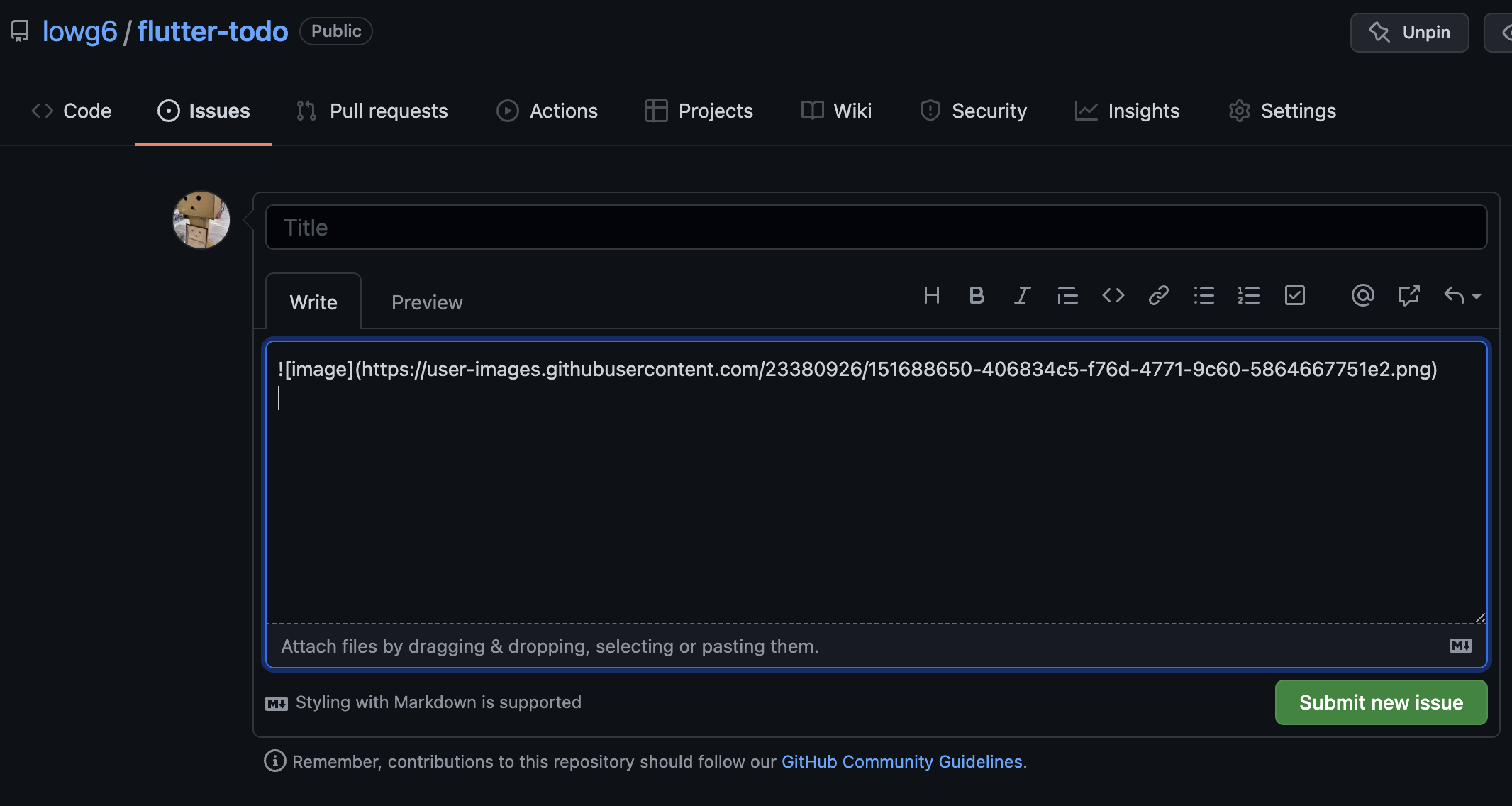 GitHubでREADME.mdに手軽に画像を使用したい #GitHub - Qiita