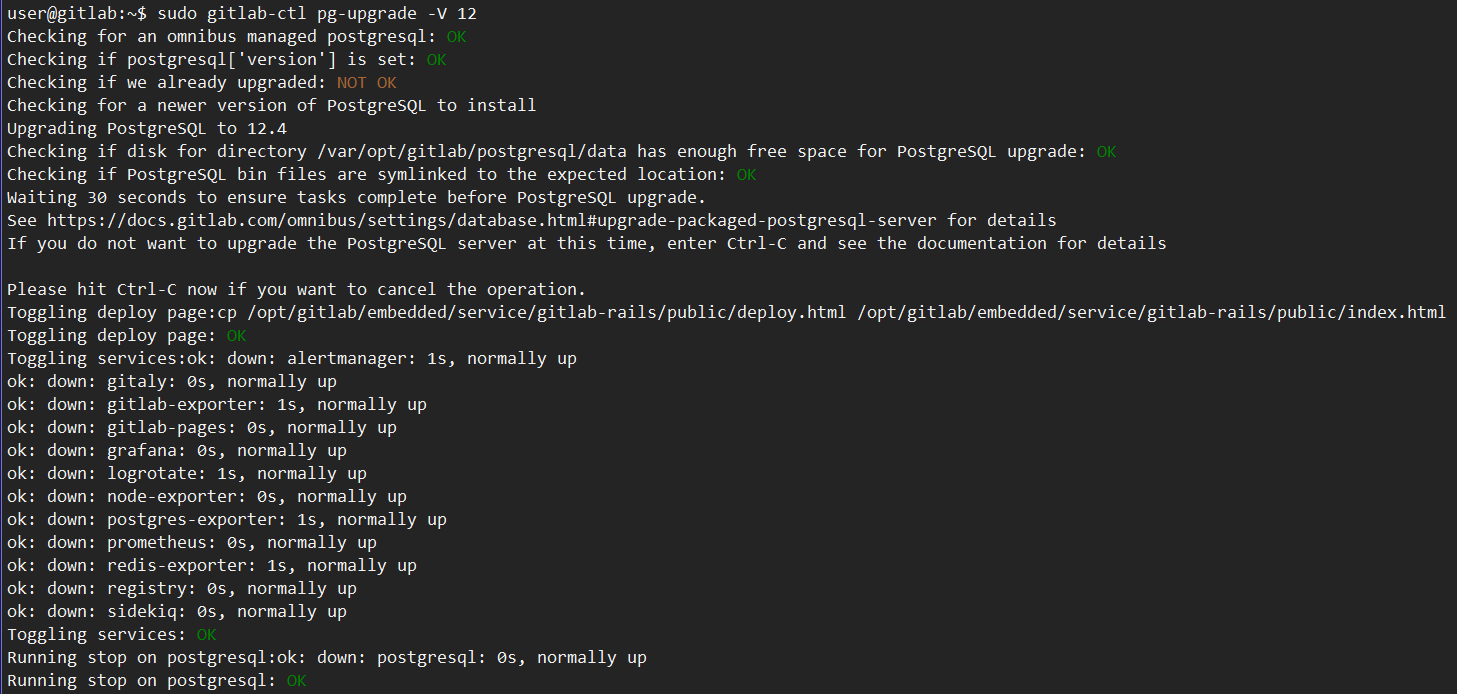 Omnibusインストールされたgitlab 13 5 3のpostgresqlを12 4にアップグレードした話 Omnibus