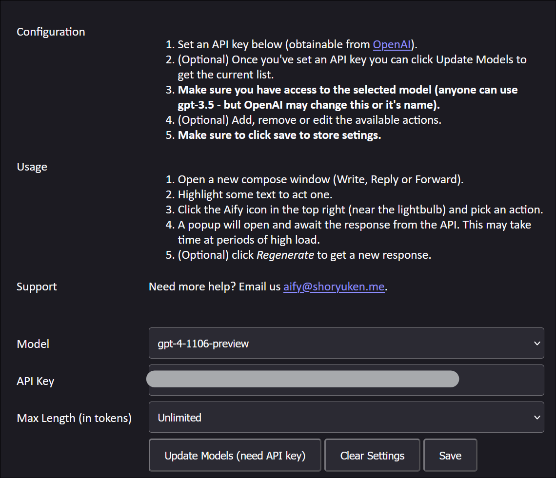 Thunderbirdでも生成AIしたい Aifyのご紹介 #GenerativeAI - Qiita