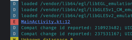 Androidデバッグログの小ネタ #logcat - Qiita