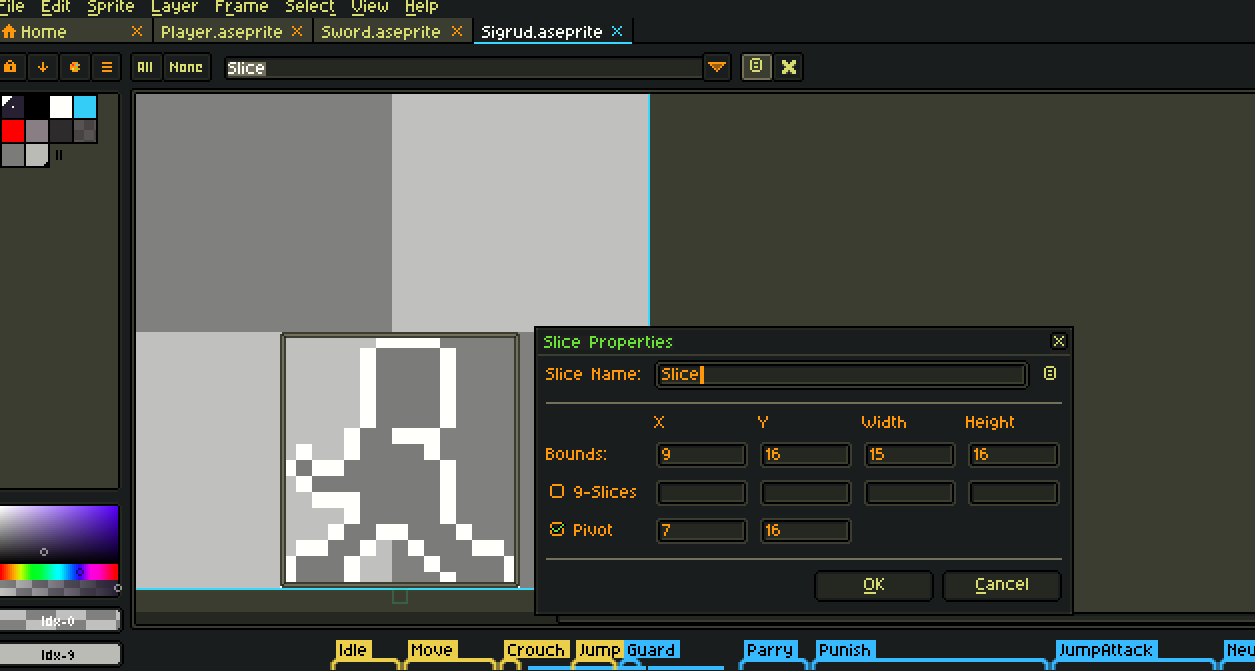 Unity + Aseprite でドット絵ゲーム開発に快適な環境を目指す #Editor拡張 - Qiita
