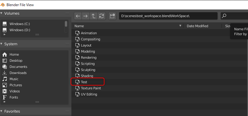 Blender Python APIによるUIレイアウト、Workspaceの制御方法の調査 #workspace - Qiita