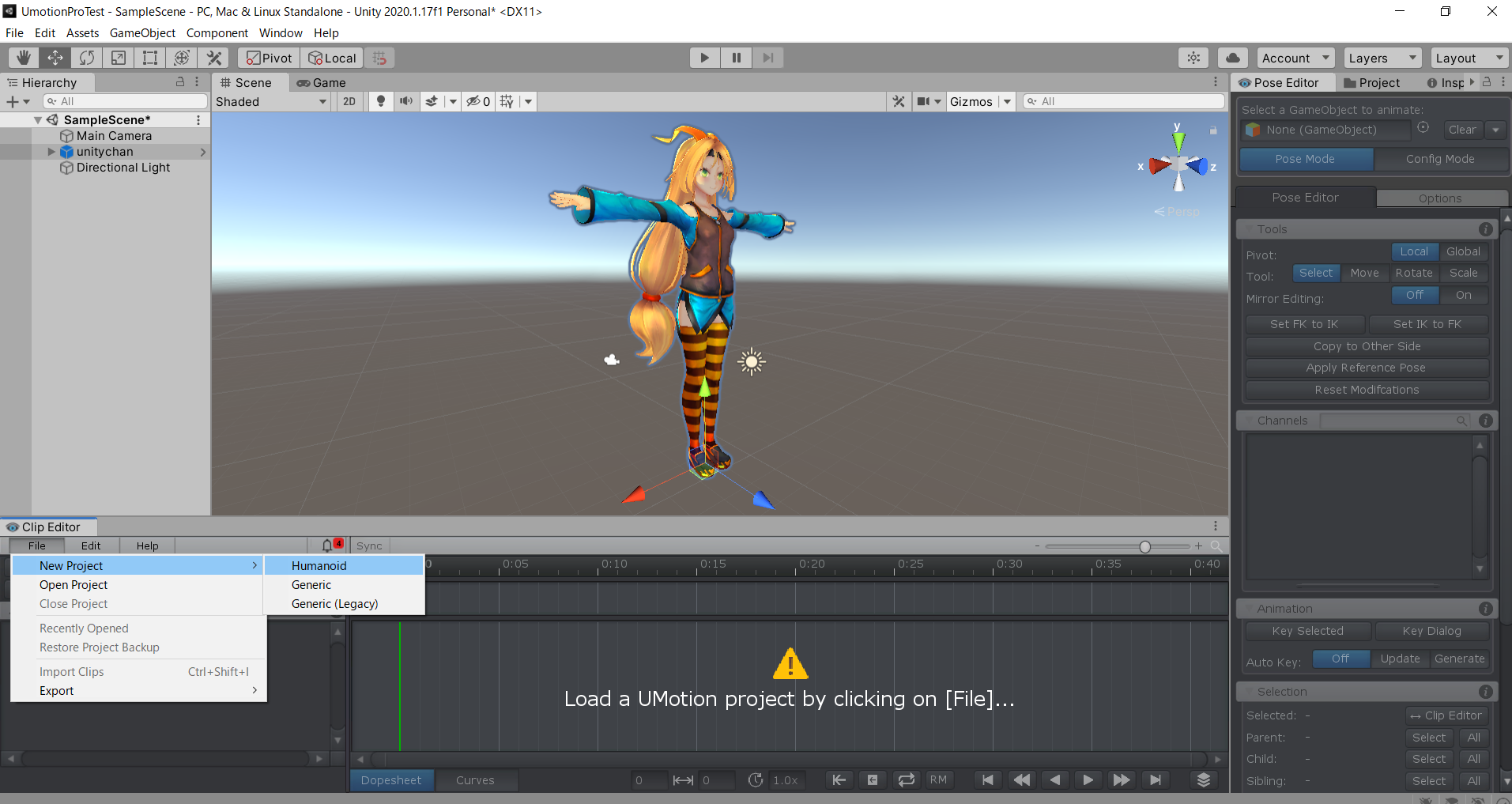 [Unity]UmotionProの使い方ガイド #Unity3D - Qiita