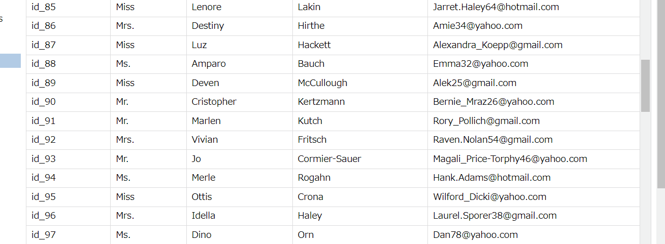 まあまあ多機能でカスタマイズしやすいReact製データグリッドライブラリ：react-data-grid（2024.09） #Reflex - Qiita