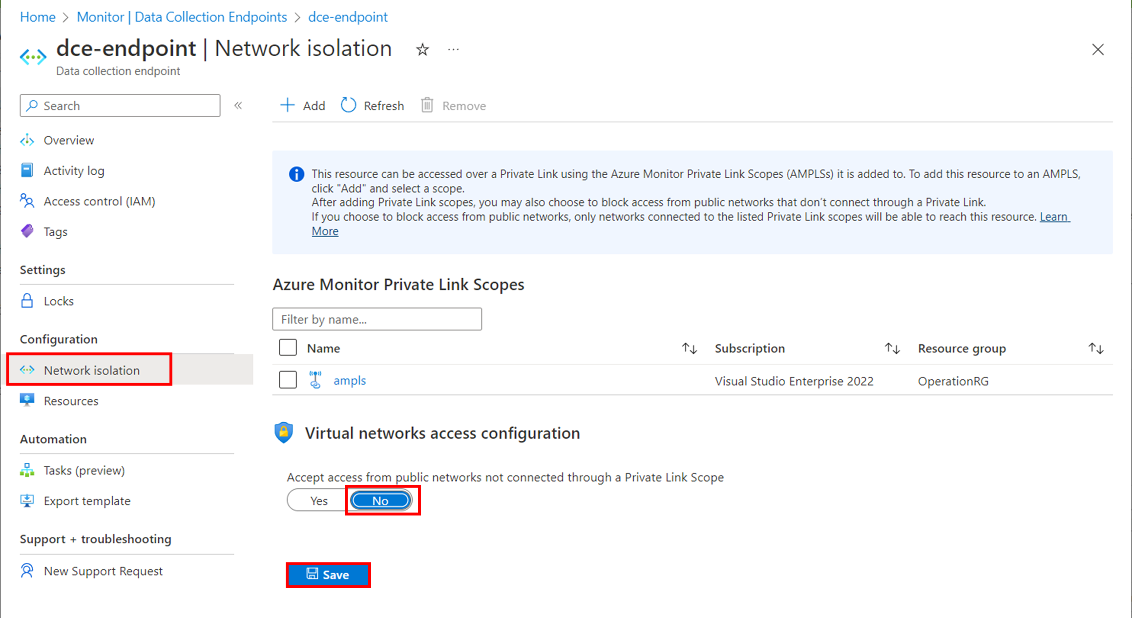 Azure Private Link を介し、Azure Monitor に接続する #AzureVM - Qiita