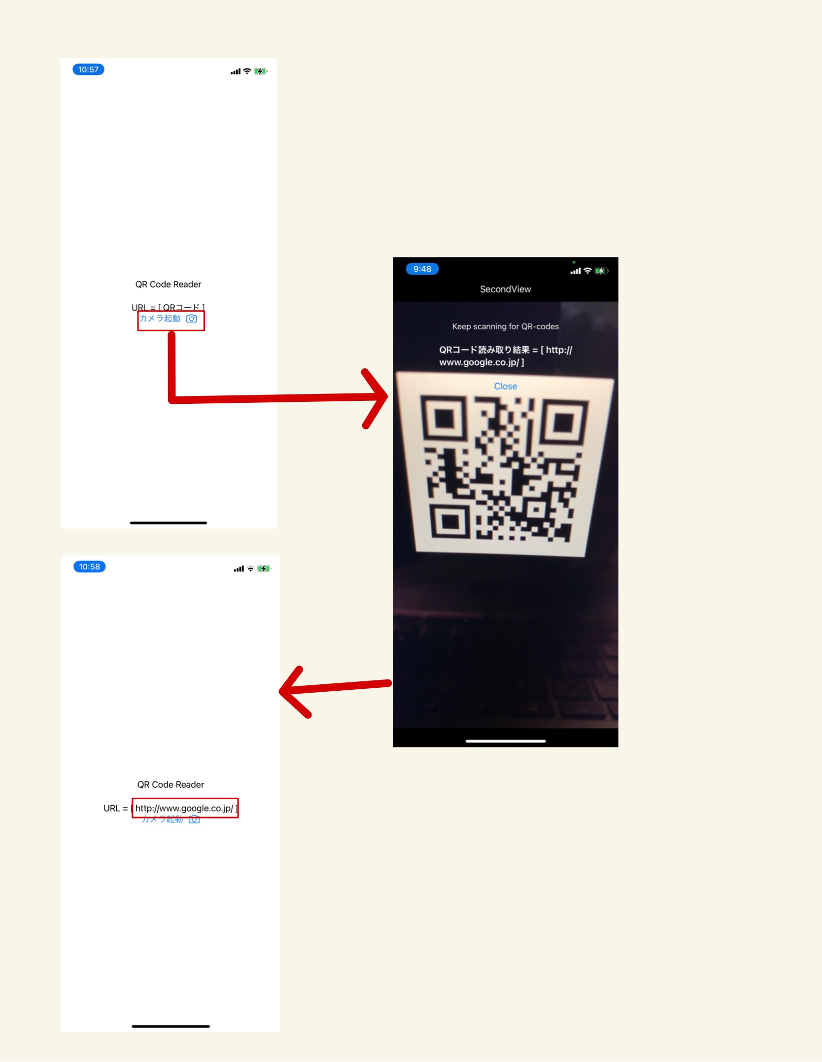 Swiftuiでqrコードを読み取る。 Qrcode Qiita 