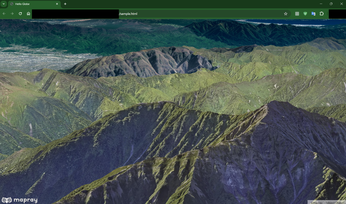 maprayのサンプルを触ってみた #初心者 - Qiita