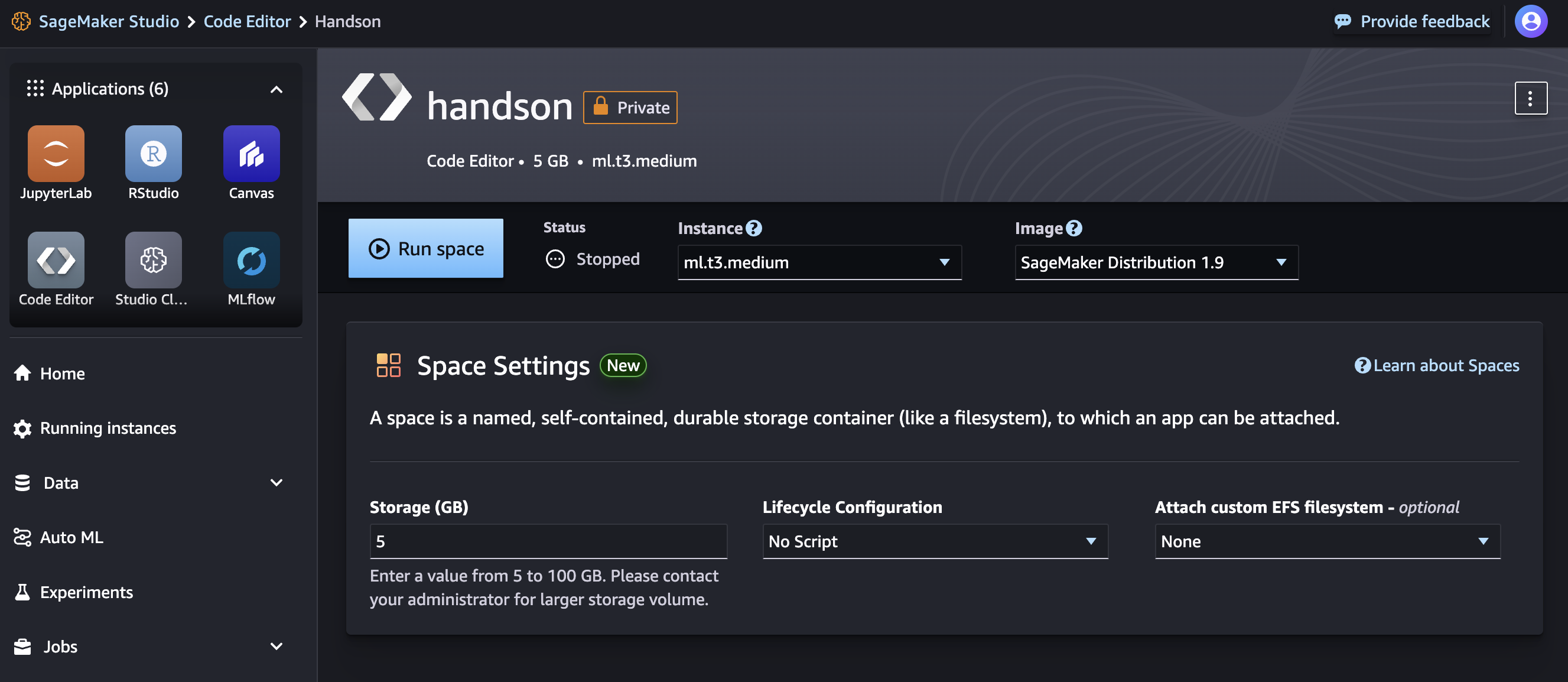 AWS Cloud9が突然、新規利用不可に？ 代替策「SageMaker Studio コードエディタ」の利用手順 #cloud9 - Qiita