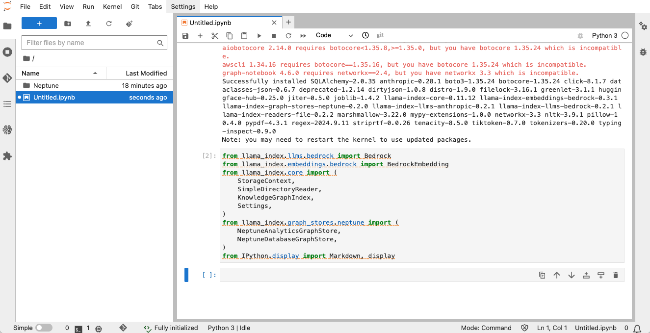 話題のGraphRAGにAWSで挑戦しよう！（LlamaIndexとNeptuneに入門） #bedrock - Qiita