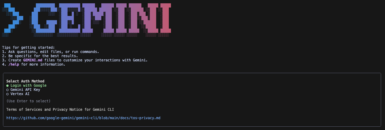 エンタープライズで始めるGemini CLI #AI - Qiita