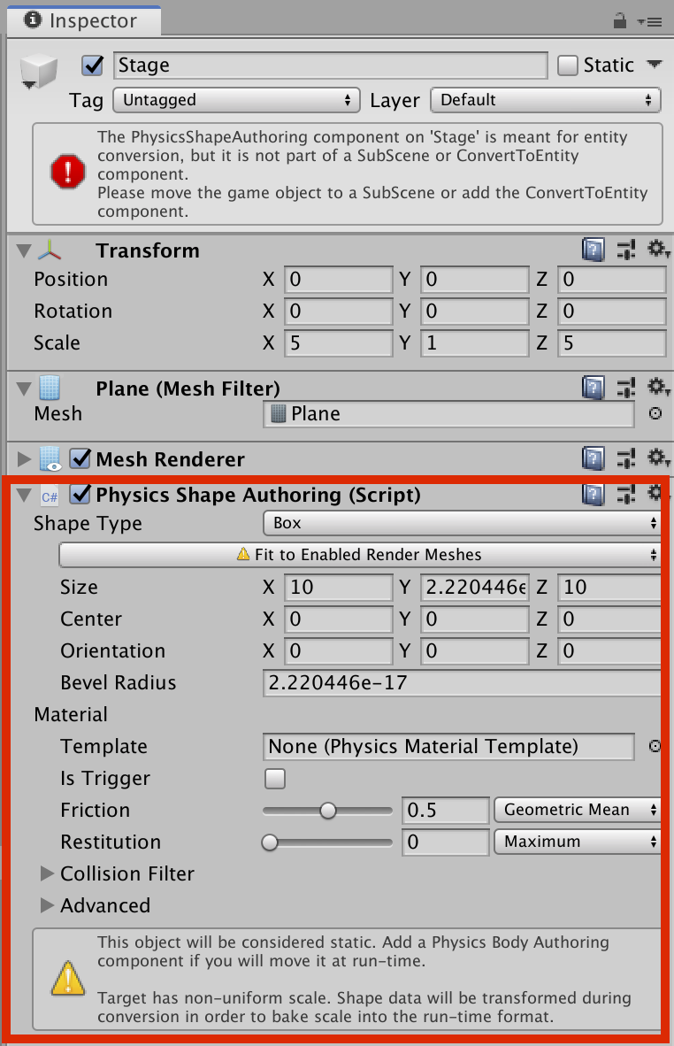 Unity DOTSとUnity Physicsでただ単純に球を動かしてみる #EntityComponentSystem - Qiita