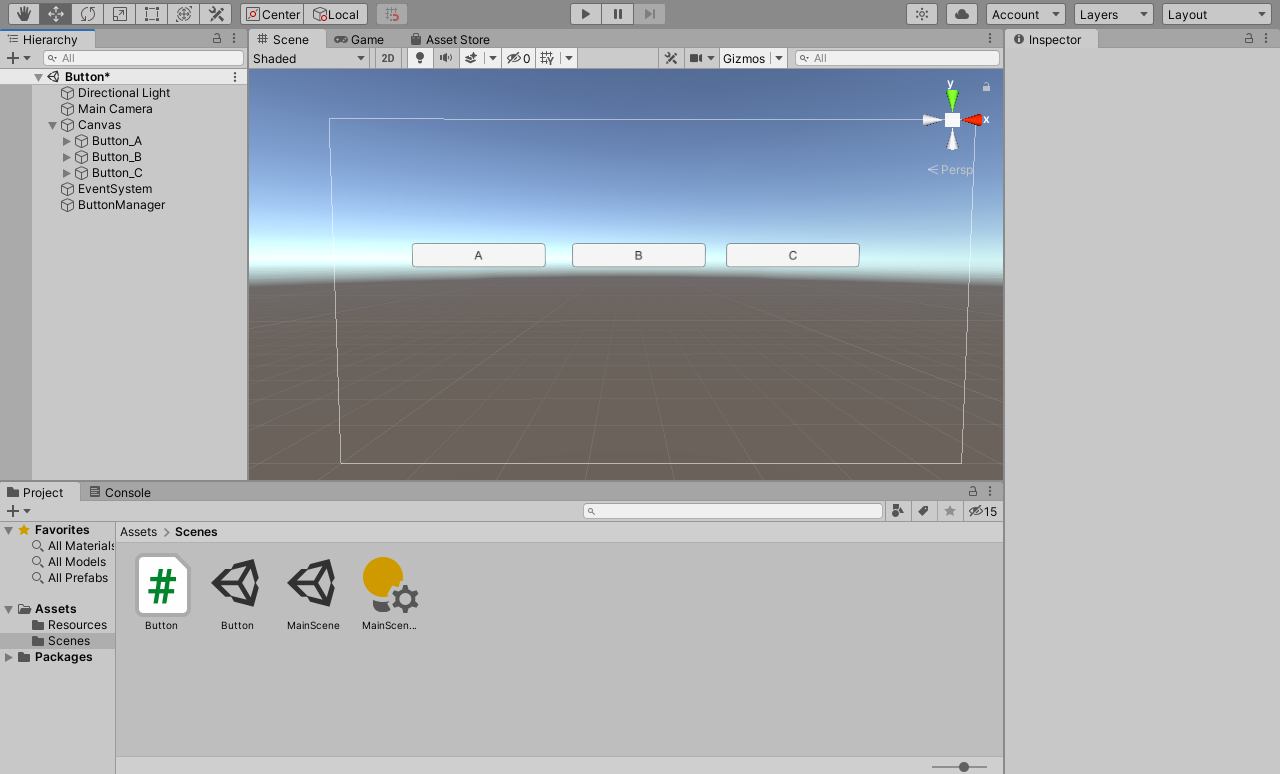 [Unity]引数によるボタンの判別 #switch - Qiita