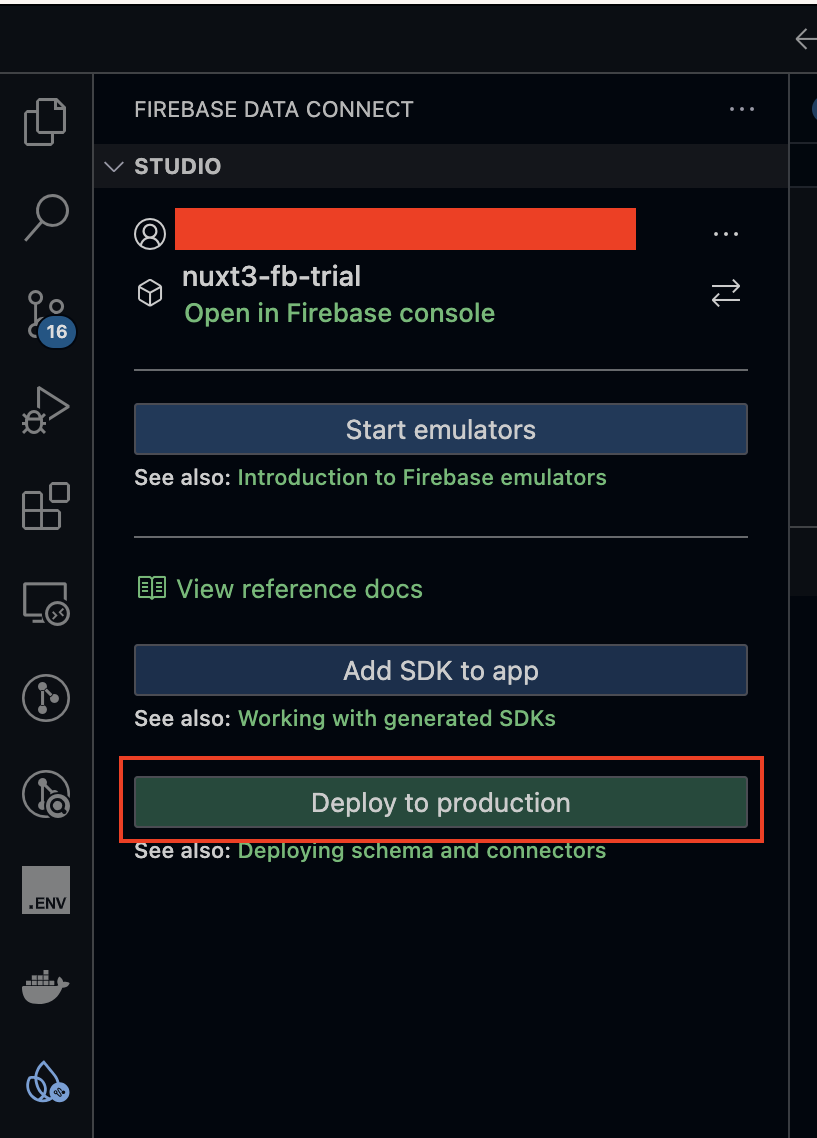 「Firebase Data Connectを使ってみる」をやってみる！ #Nuxt - Qiita