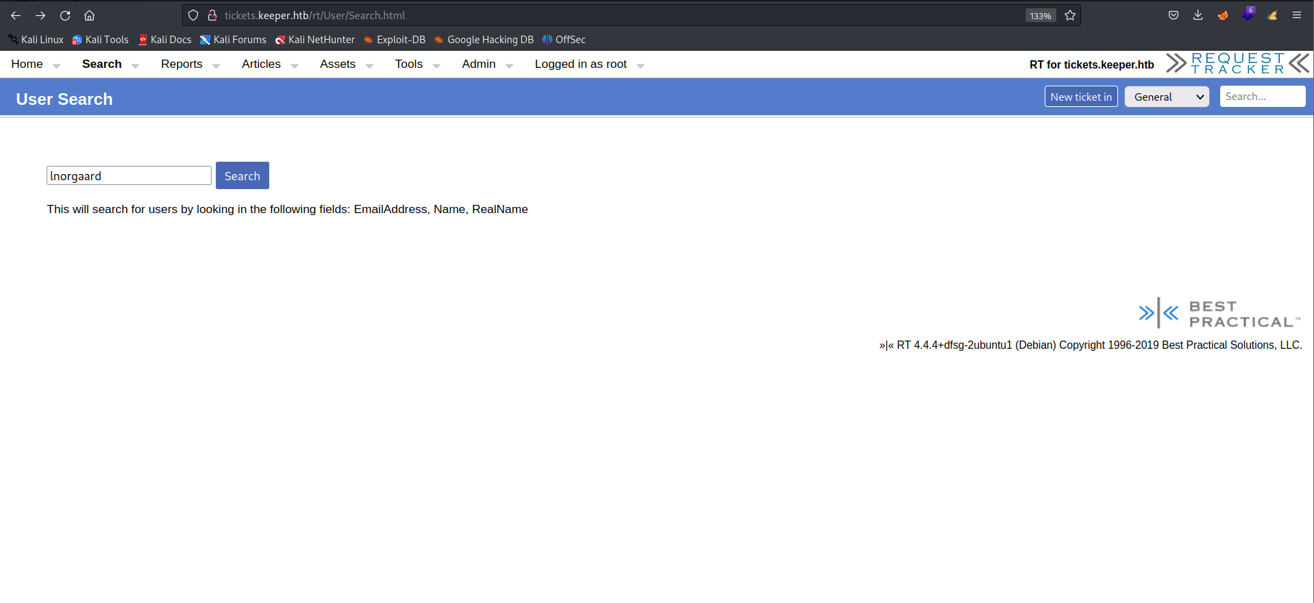 HackTheBox Keeper WriteUp #初心者 - Qiita