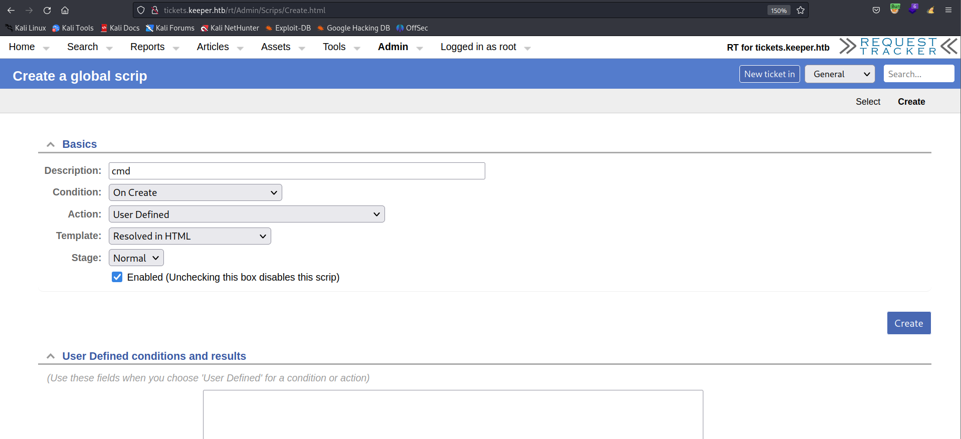 HackTheBox Keeper WriteUp #初心者 - Qiita