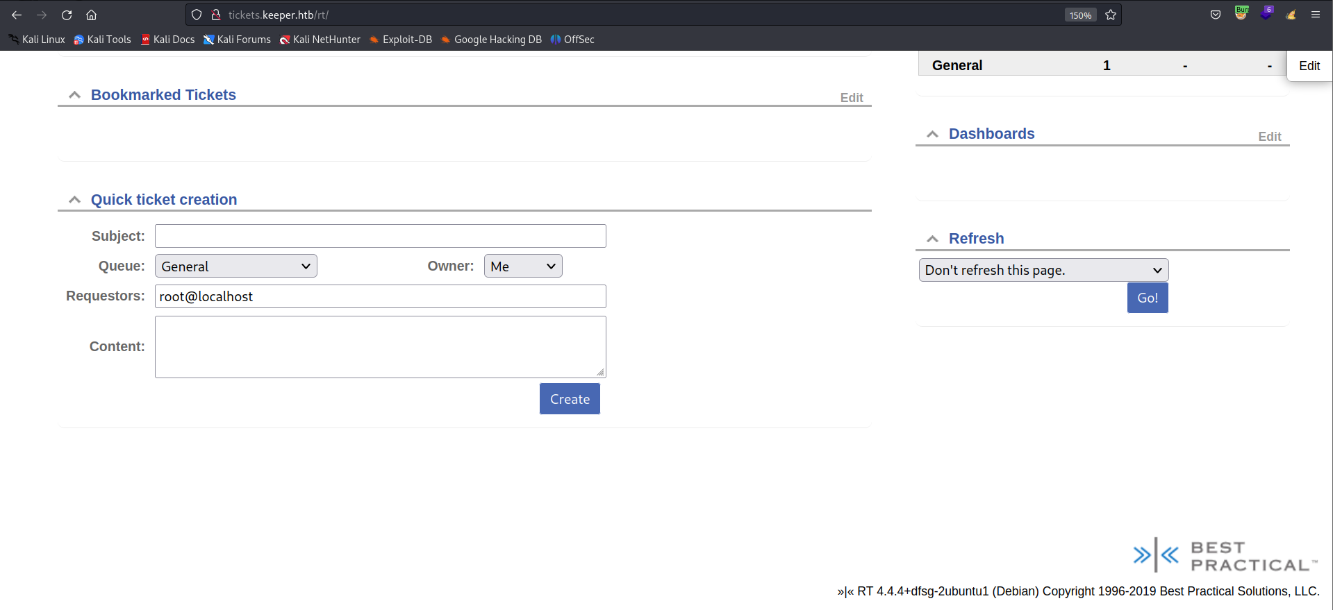 HackTheBox Keeper WriteUp #初心者 - Qiita