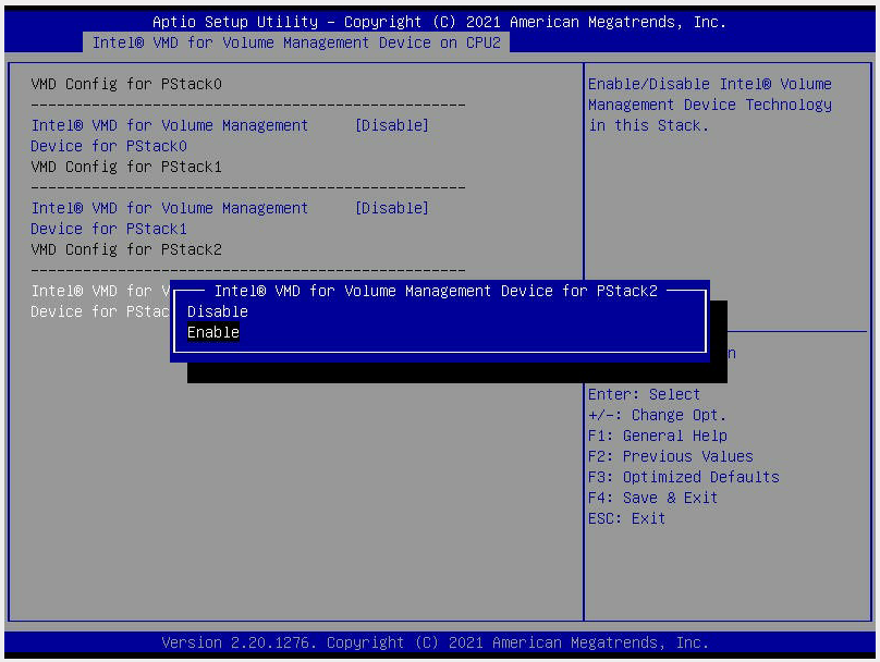 VROC (Intel® Virtual RAID on CPU) BIOS設定 #intel - Qiita