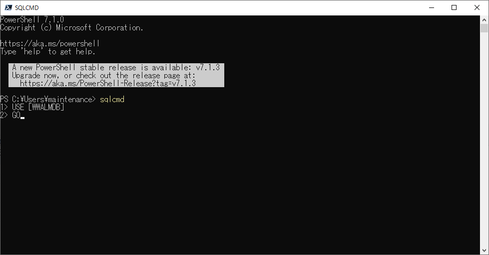 PowerShellからSQLコマンドを実行する方法 #Windows10 - Qiita