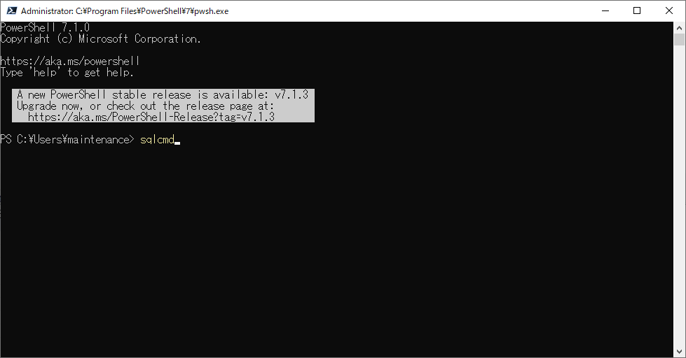 PowerShellからSQLコマンドを実行する方法 #Windows10 - Qiita