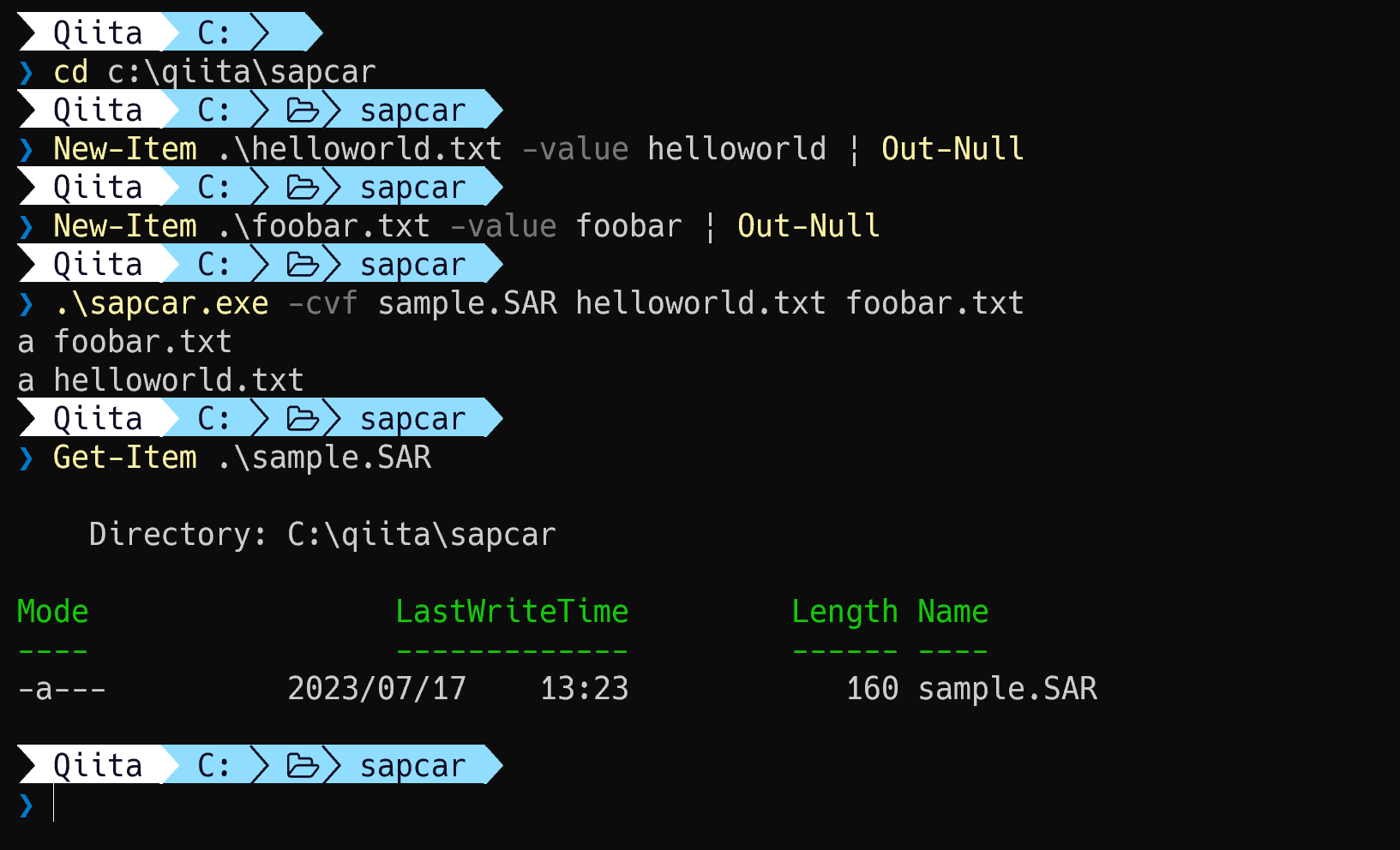 Windows端末にSAPCARをインストールして利用してみる #SAP - Qiita