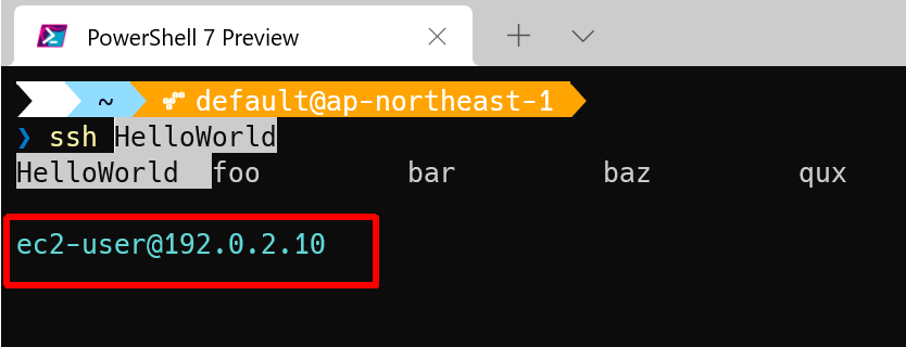 PowerShellでsshコマンドにssh_configの内容で入力補完できるようにする #SSH - Qiita
