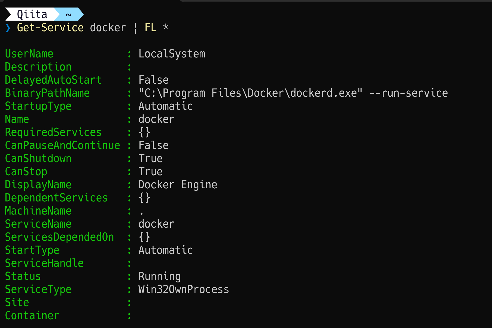 Windows11上にDocker EngineをインストールしてWindowsコンテナを実行してみる #Docker - Qiita