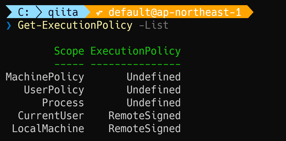 Windows環境のPowerShellでインターネットからダウンロードしたスクリプトの扱いについて #Windows - Qiita