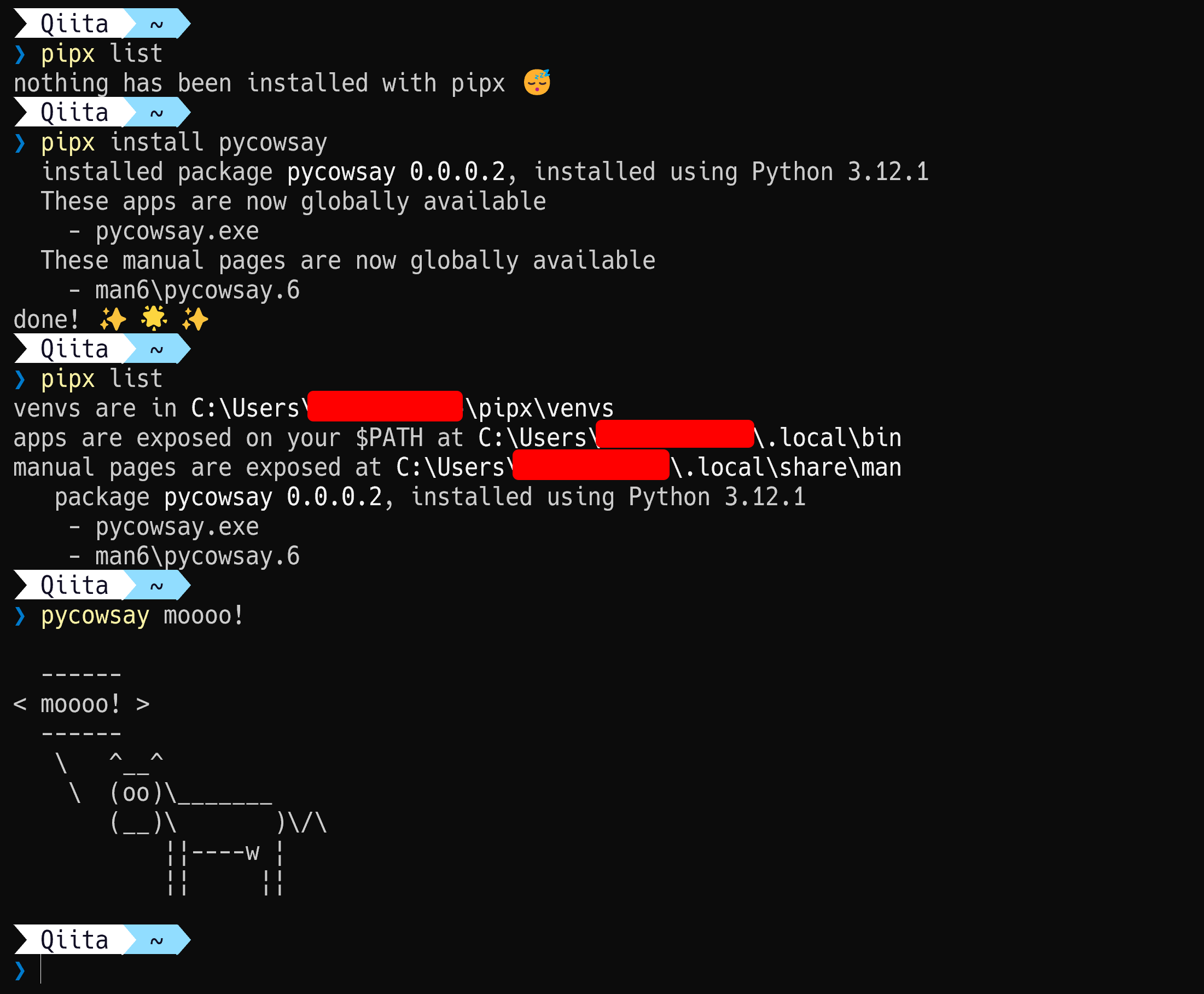 WindowsにpipxをインストールしてPythonアプリを管理してみる #Python - Qiita