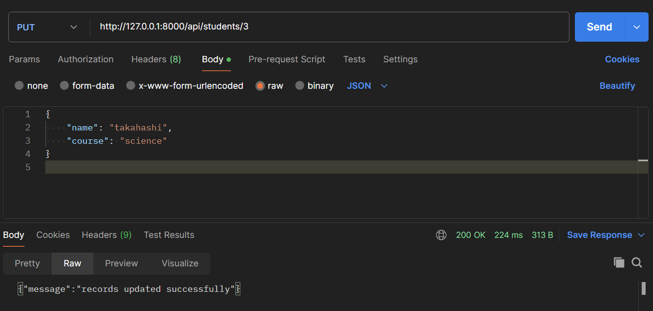 PHP LaravelでRESTful APIを試す #初心者 - Qiita