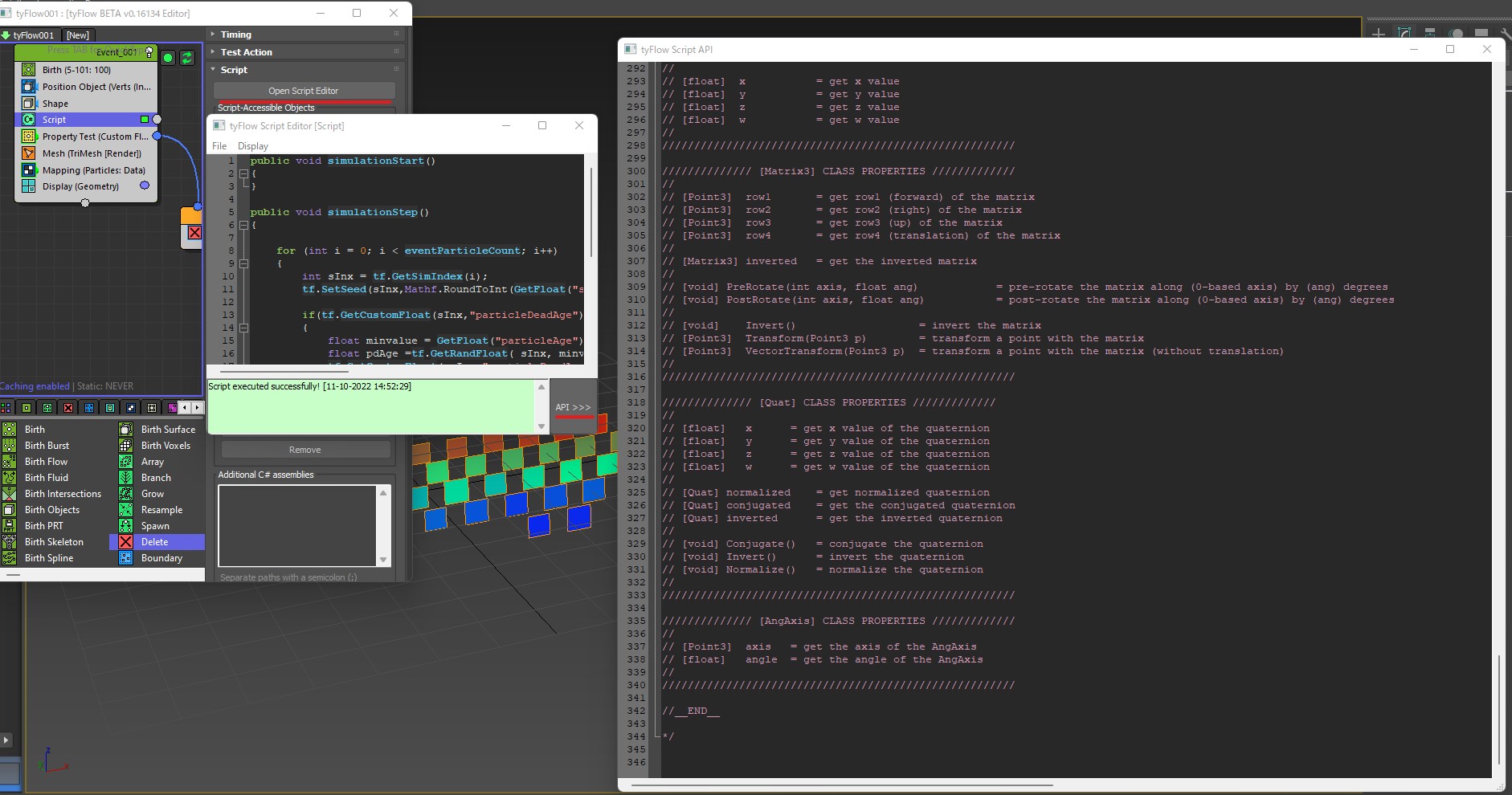 [3ds Max][TyFlow] TyFlow Script Operator Reference #C# - Qiita