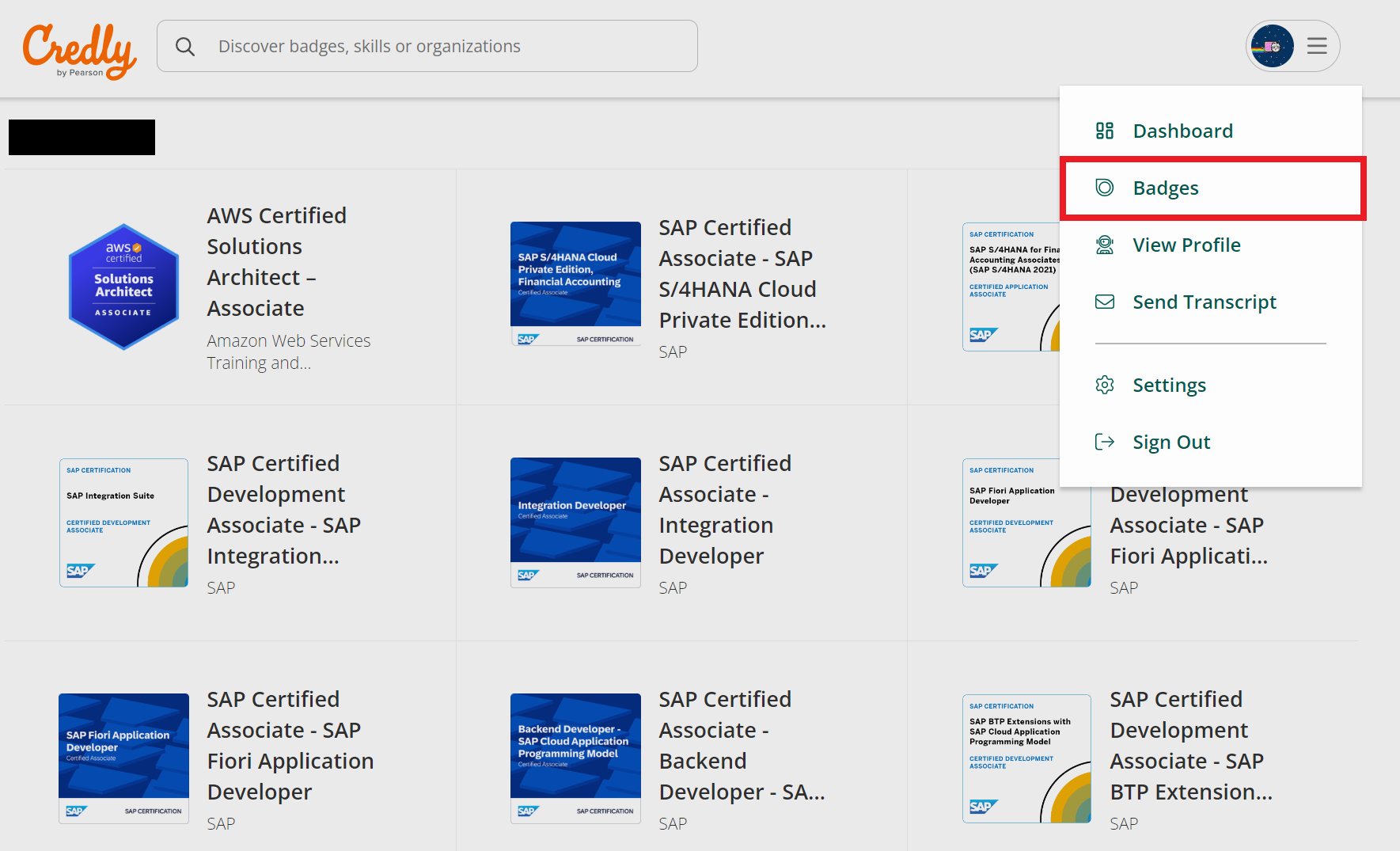 【Credly】SAP認定試験の合格証明書・バッジのダウンロード方法 #KYOSO - Qiita