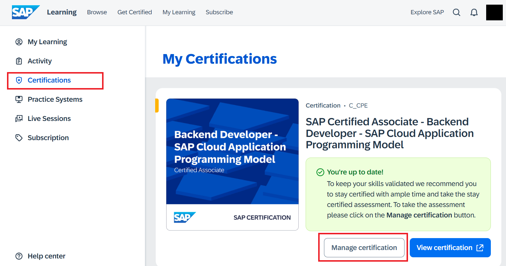 【SAP Learning Hub】アセスメントを受験してSAP認定資格の有効期限を延長した話 #KYOSO - Qiita