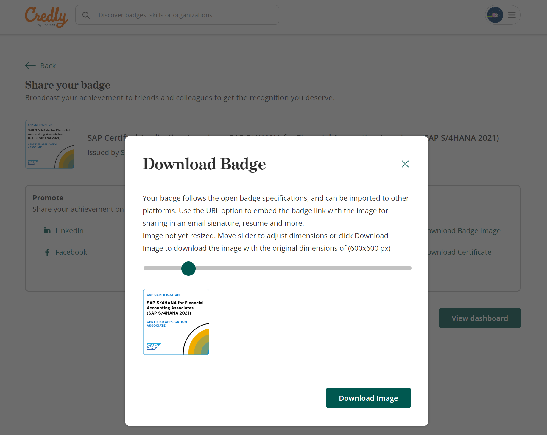 【Credly】SAP認定試験の合格証明書・バッジのダウンロード方法 #KYOSO - Qiita