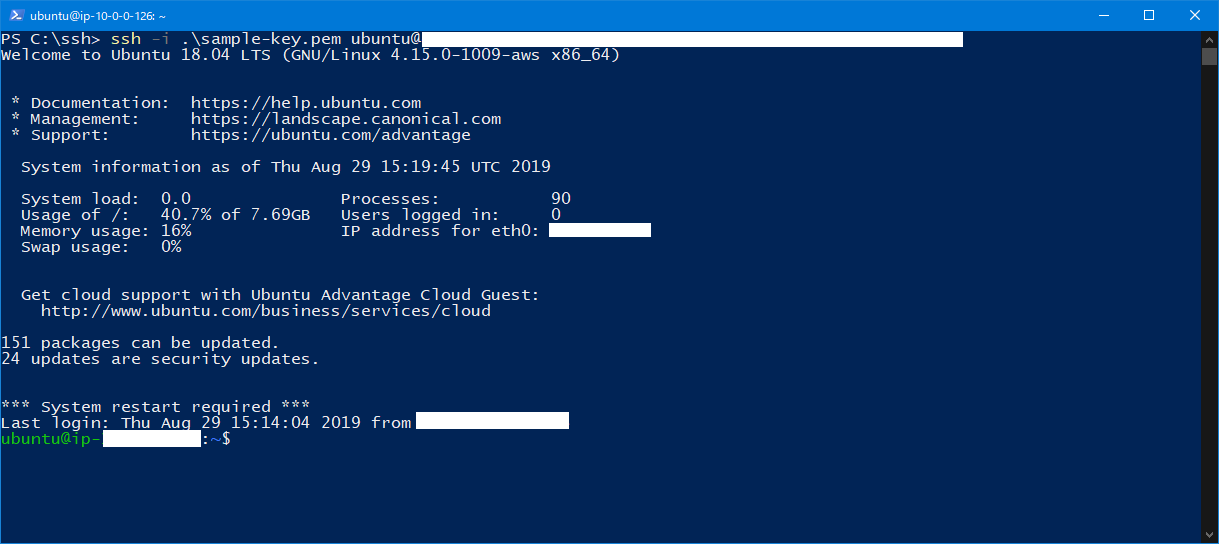 Windows10 の ssh を使った AWS EC2 への接続 #SSH - Qiita