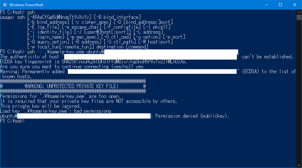 Windows10 の ssh を使った AWS EC2 への接続 #SSH - Qiita