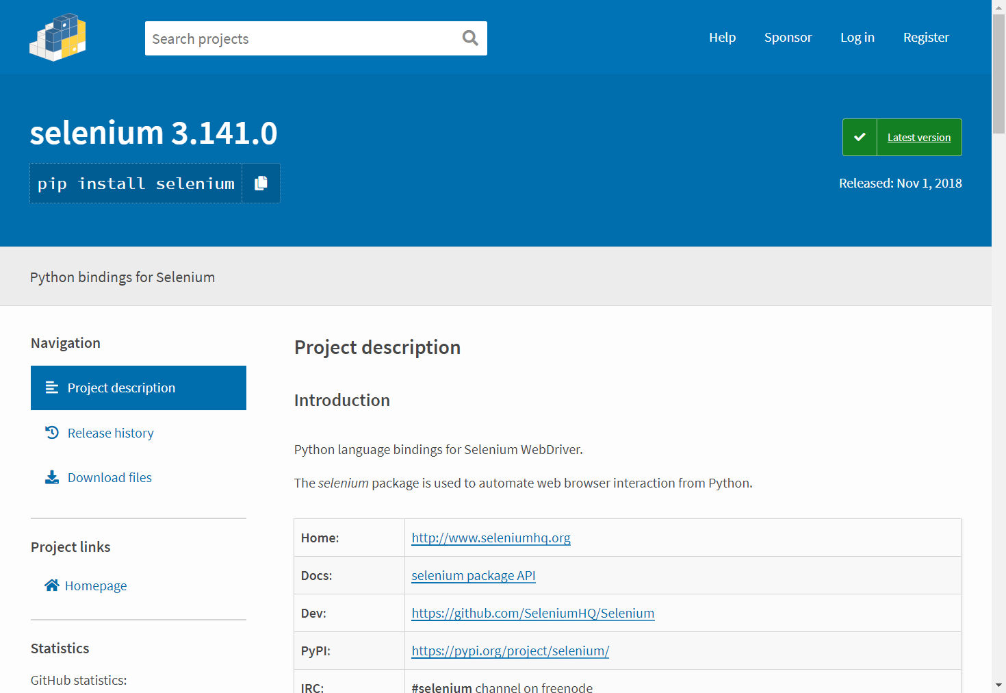 Selenium で Web 全体画面のスクリーンショットが欲しい Python Qiita