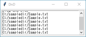 tkinter でドラッグアンドドロップ! #Python - Qiita