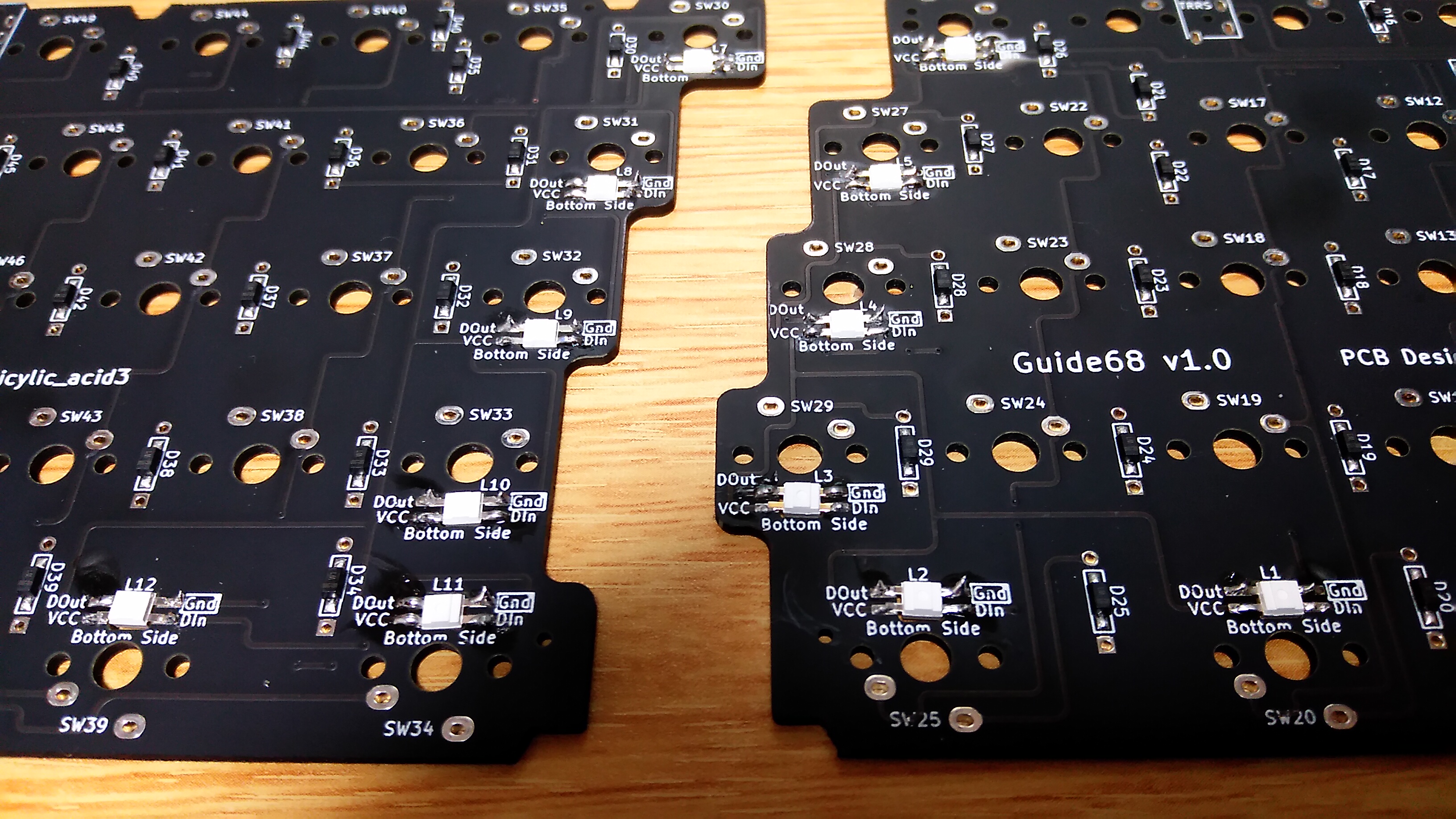 guide68キットで親指シフトキーボードを作る #自作キーボード - Qiita