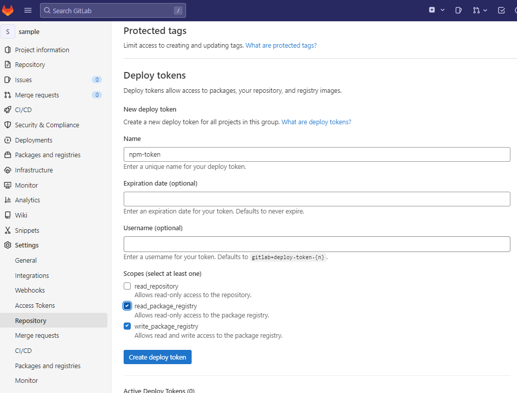 npmモジュールをNexus/GitLab Package Registryにデプロイする #Node.js - Qiita